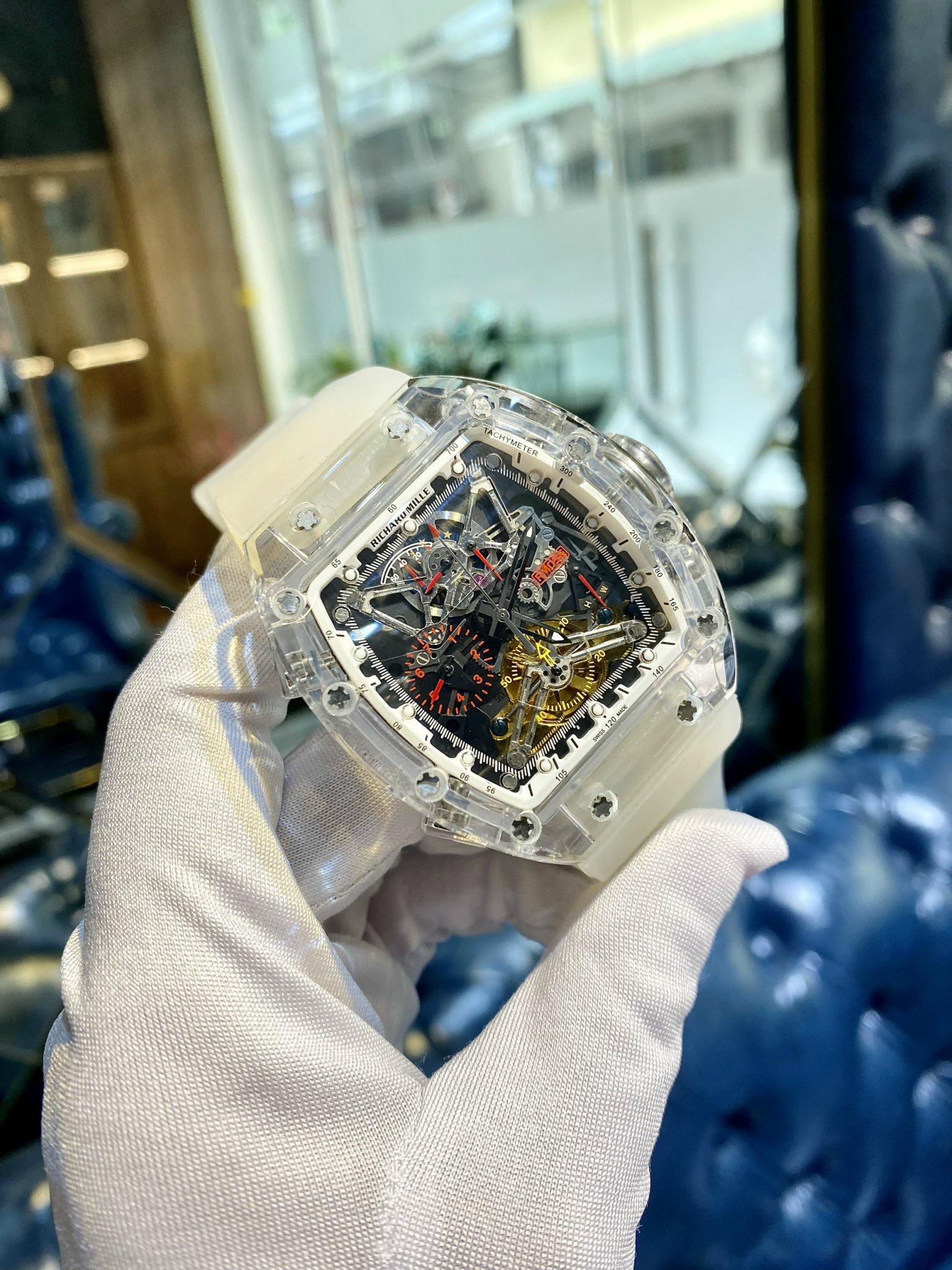 Đồng Hồ Richard Mille RM056 Tourbillon Sapphira - Luxury Time