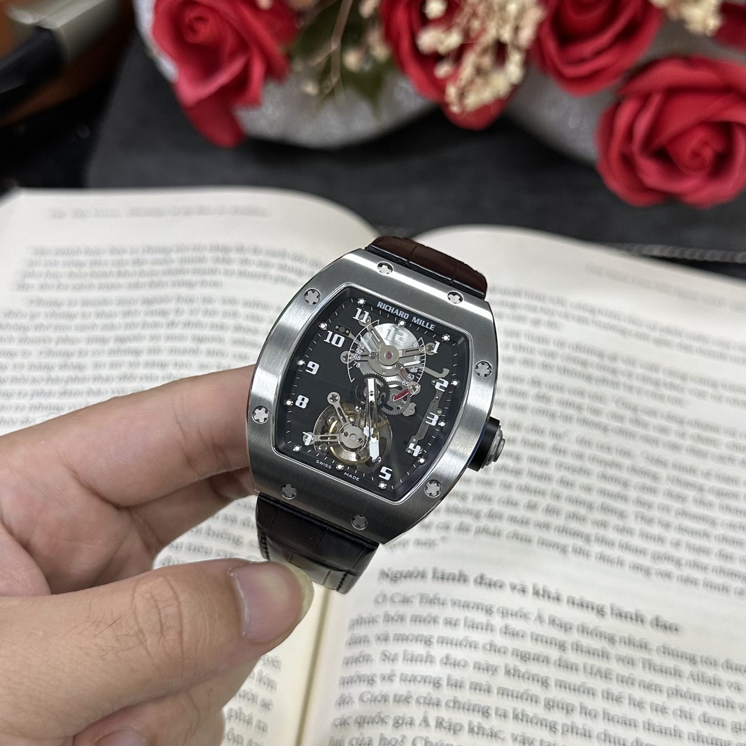 Đồng Hồ Richard Mille RM001 Tourbillon Full Titanium - LuxuryTime.VN