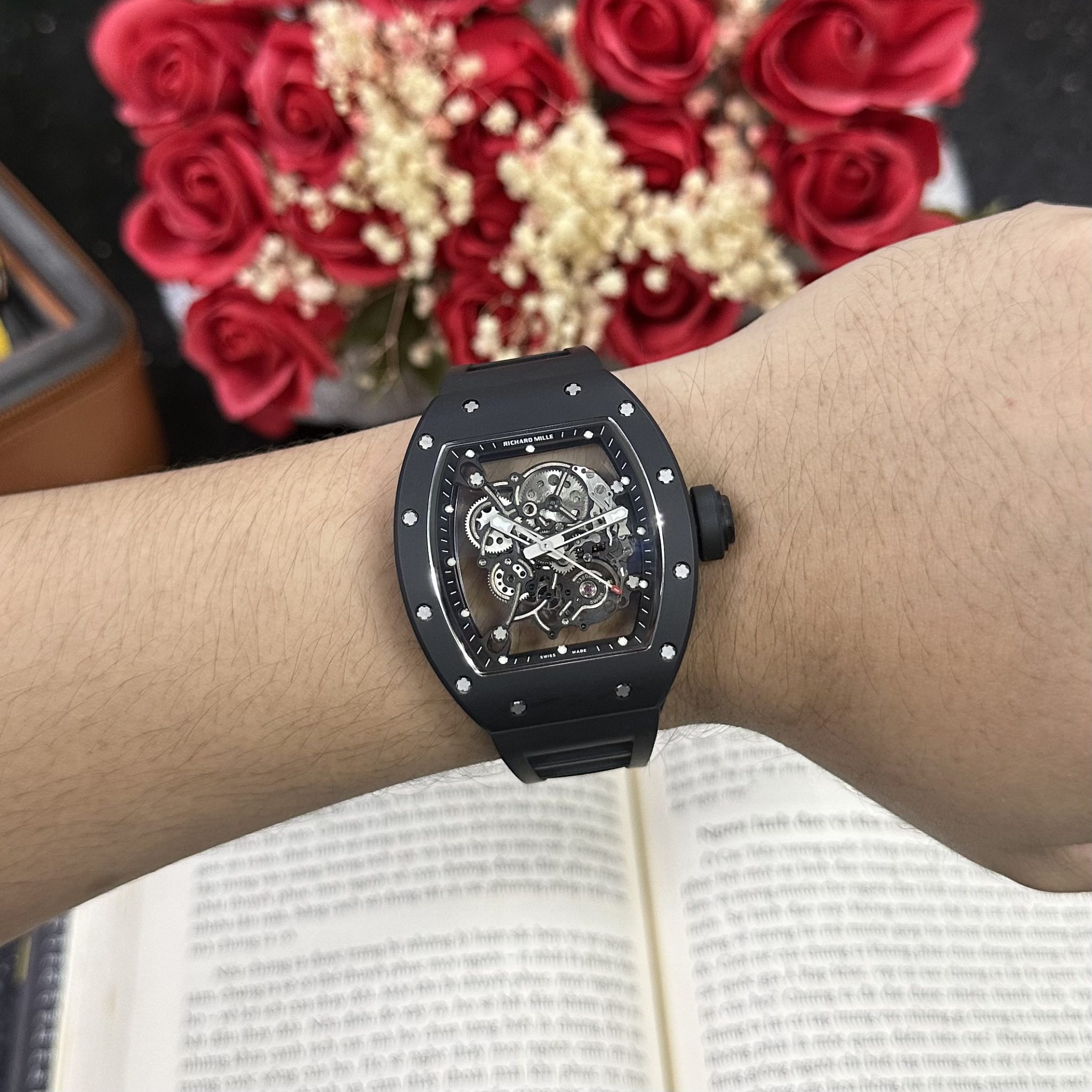Đồng Hồ Richard Mille Cá Koi Tourbillon Fish - LuxuryTime.VN