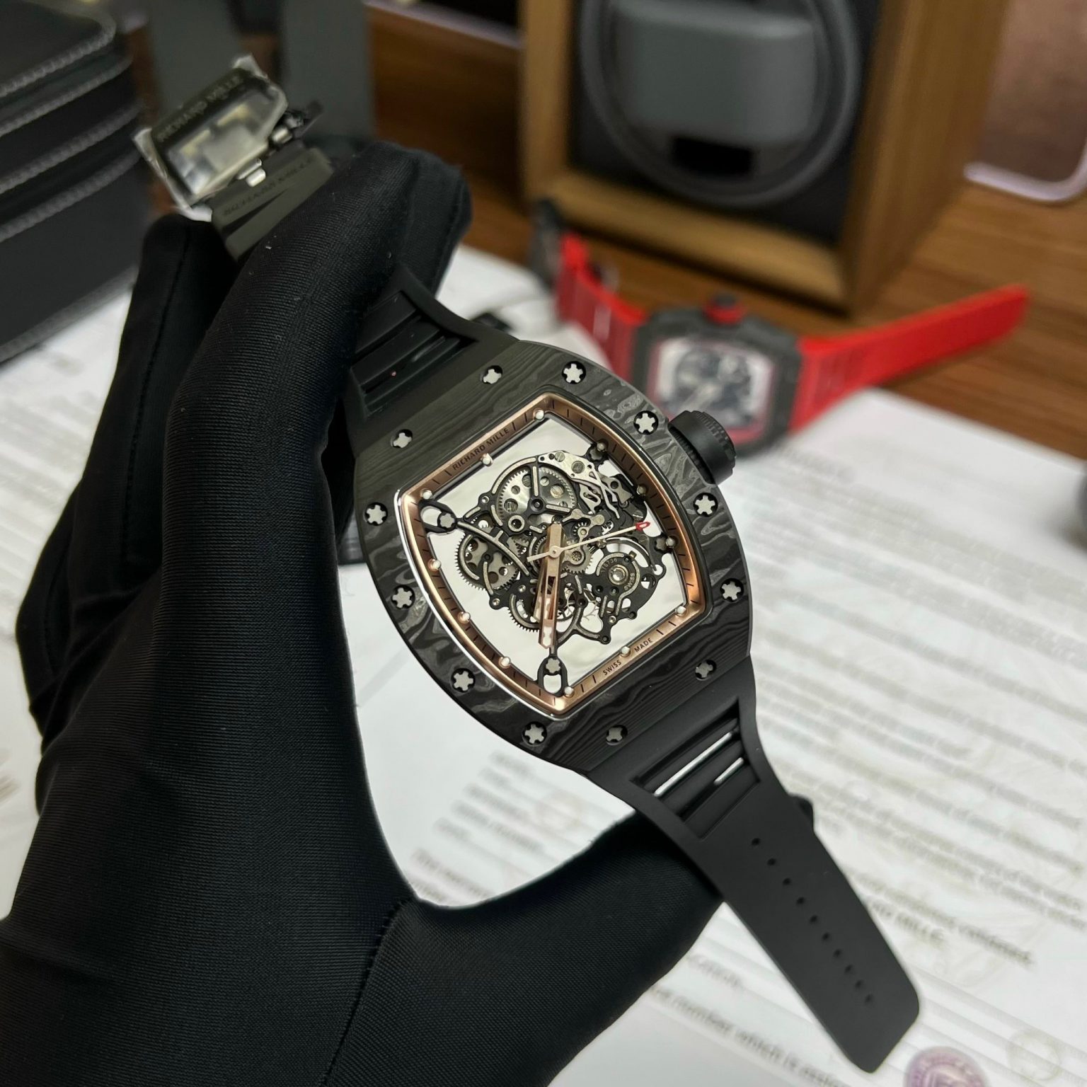 Đồng Hồ Richard Mille RM055 Asia Manual Winding Bubba Watson ...