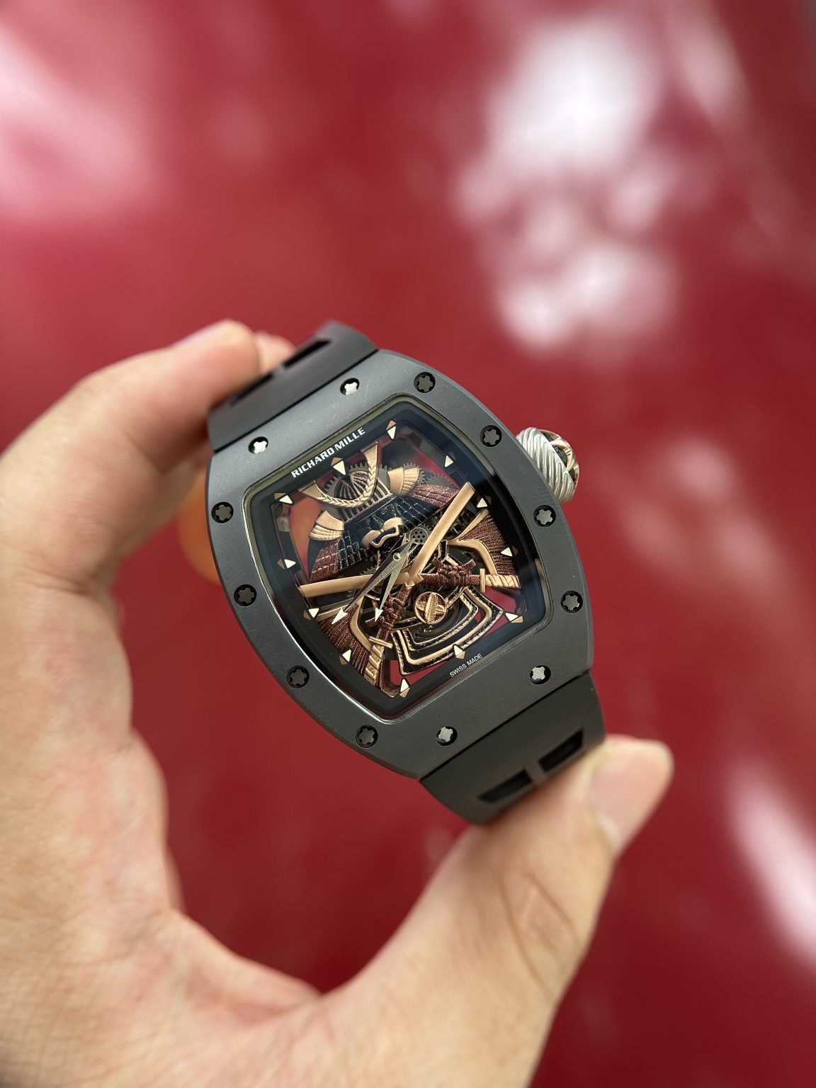 Đồng Hồ Richard Mille RM47 Samurai Ceramic Black - LuxuryTime.VN