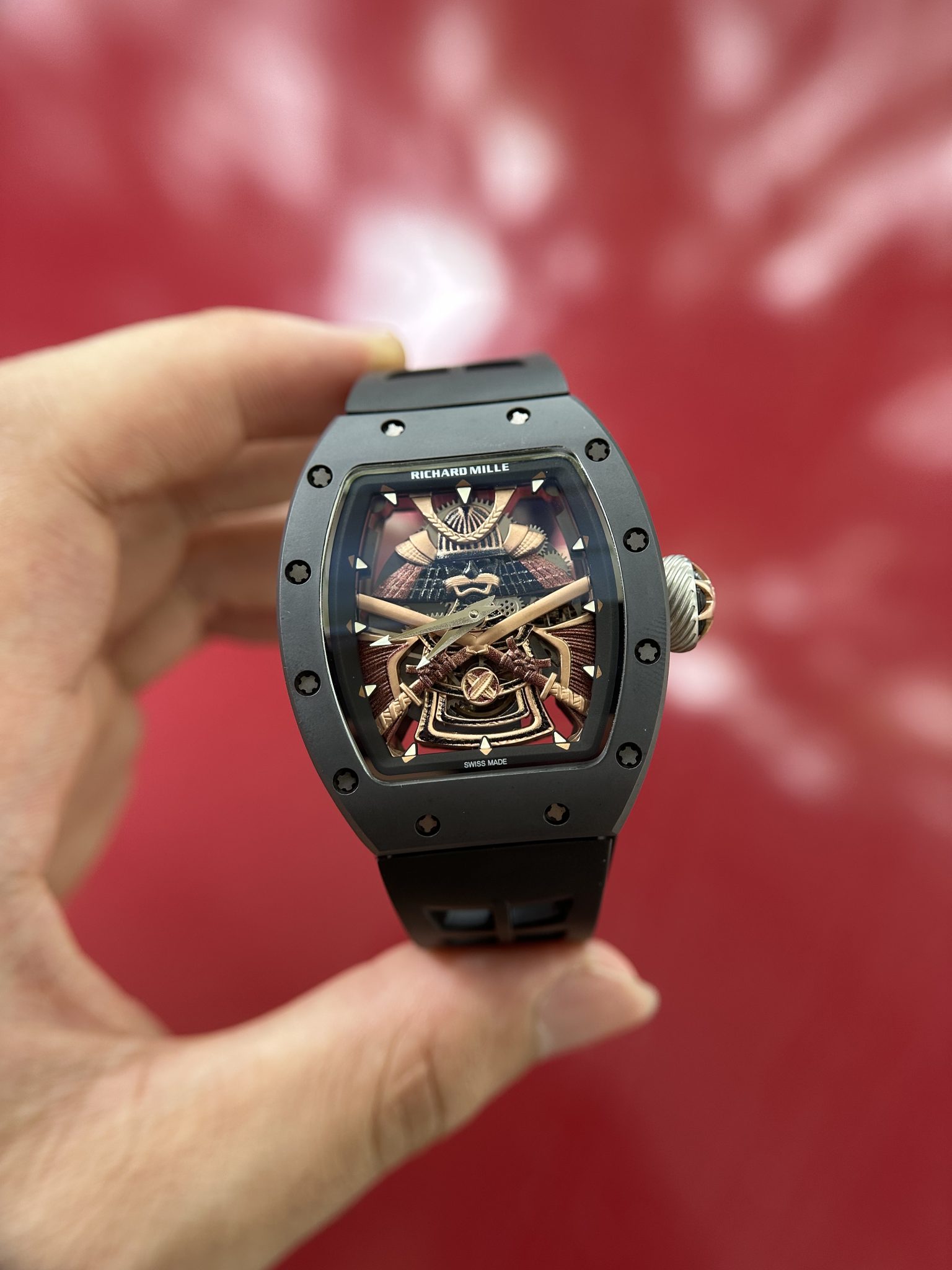 Đồng Hồ Richard Mille RM47 Samurai Ceramic Black - LuxuryTime.VN