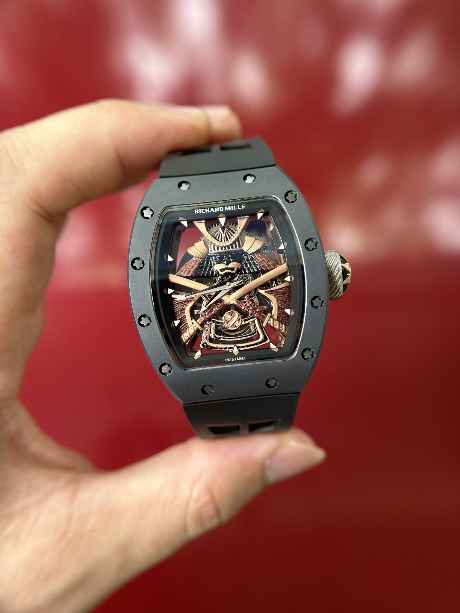 Đồng Hồ Richard Mille RM47 Samurai Ceramic Black - LuxuryTime.VN