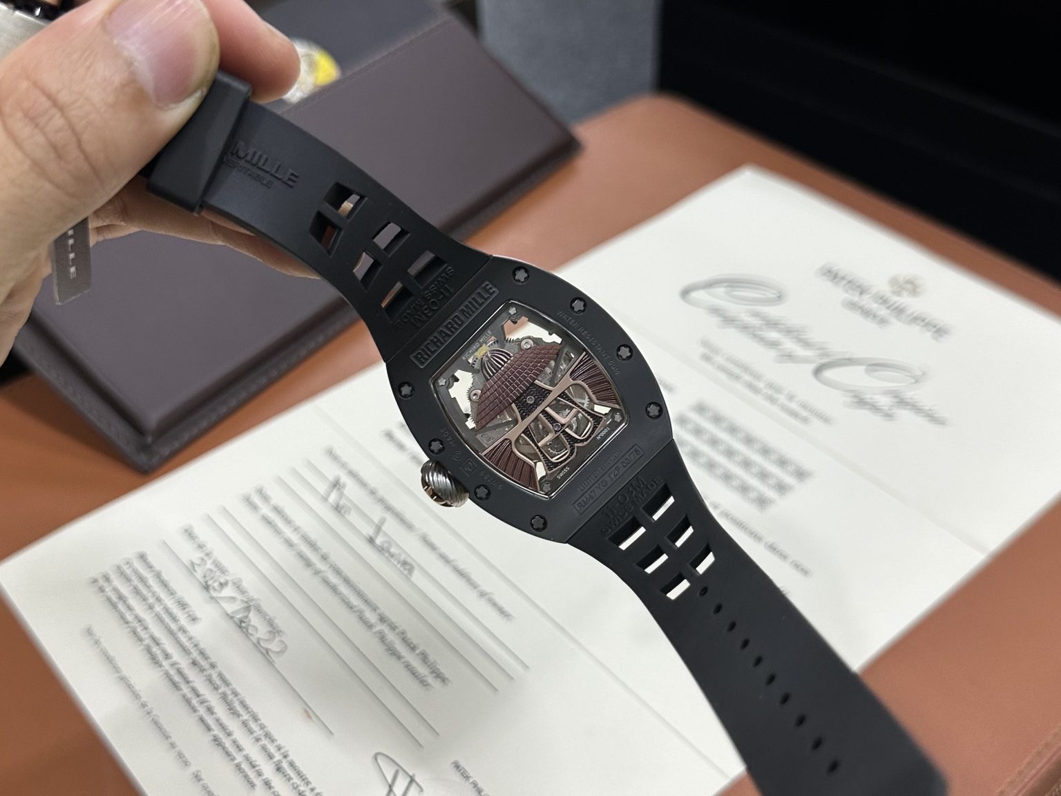 Đồng Hồ Richard Mille RM47 Samurai Ceramic Black - LuxuryTime.VN