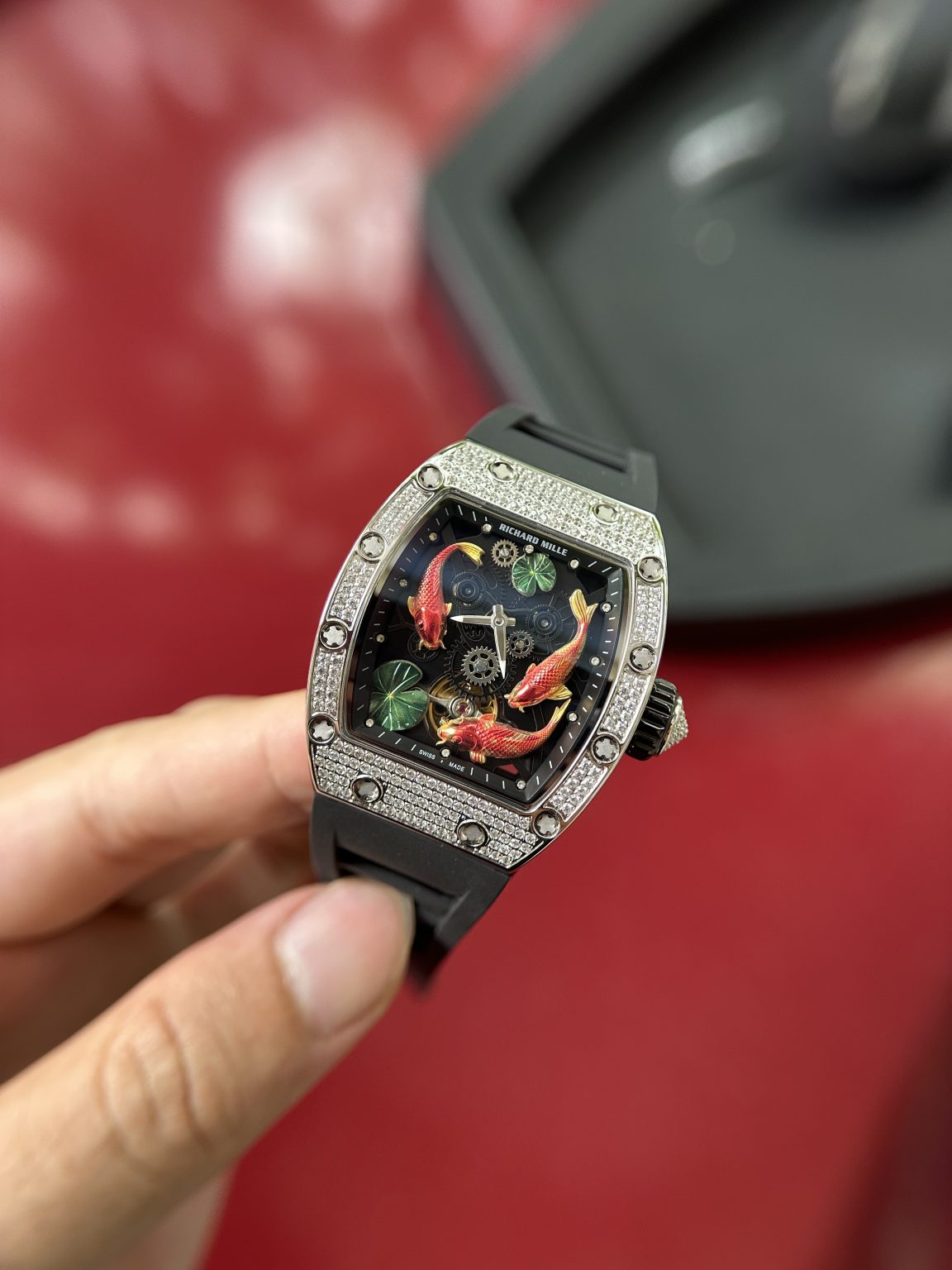Đồng Hồ Richard Mille Cá Koi Tourbillon Fish - LuxuryTime.VN