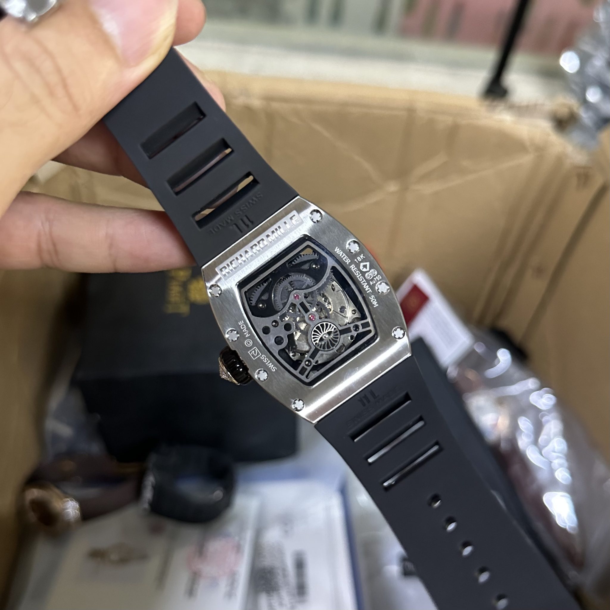 Đồng Hồ Richard Mille Cá Koi Tourbillon Fish - LuxuryTime.VN